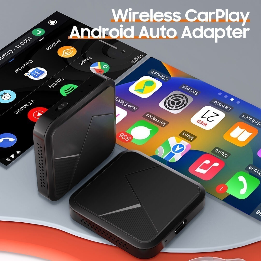 Dual Wireless Apple Carplay and Android Auto Adapter - Auto Tech Systems